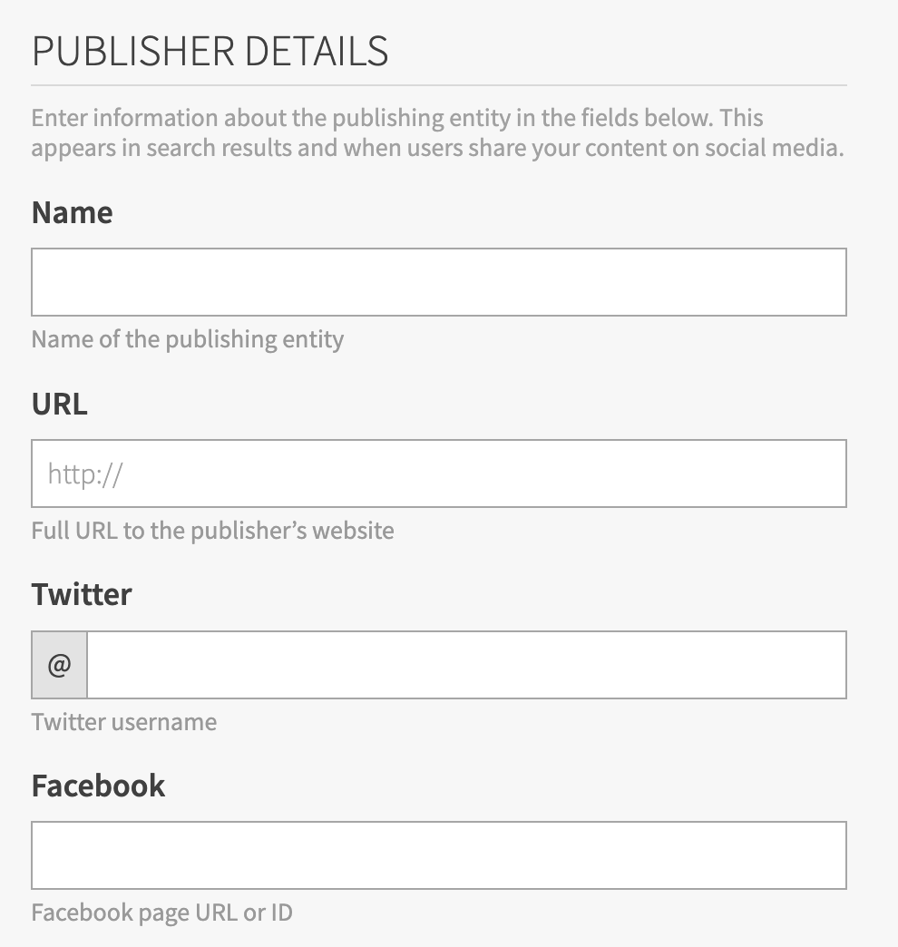 How To: Create and Manage Metadata Presets – Platform Help Center