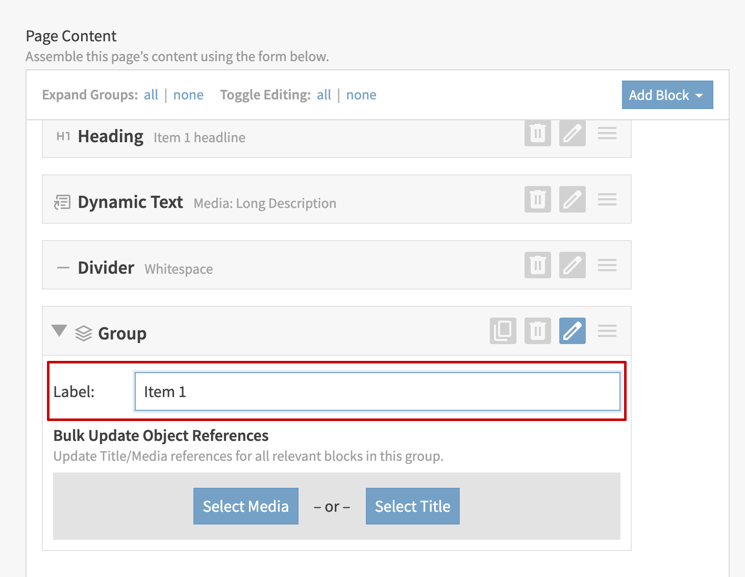 How-To: Duplicate a block group – Platform Help Center
